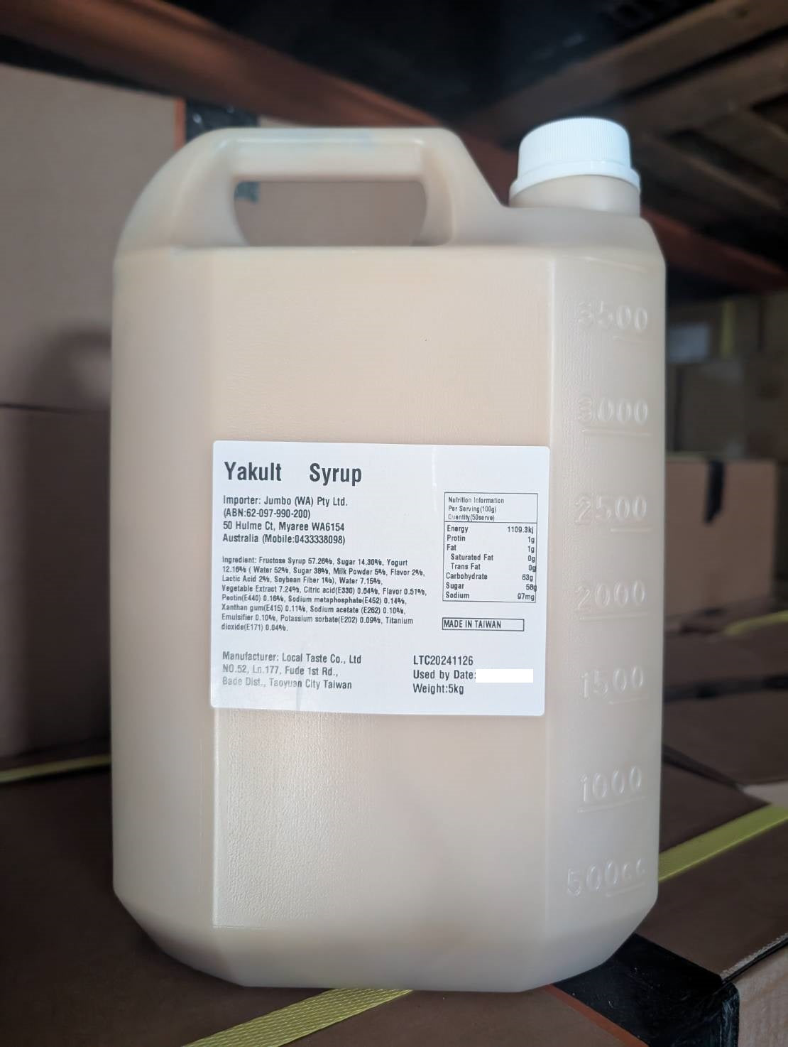 Yogurt Cordial – Bubble Tea Wholesaler WA