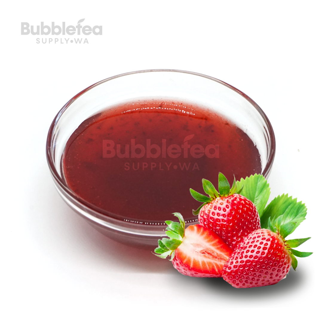 Strawberry Syrup – Bubble Tea Wholesaler WA